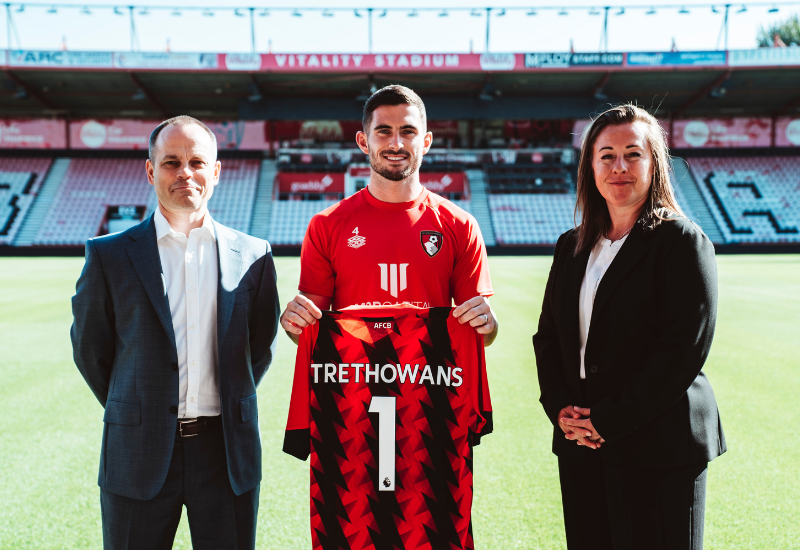 Trethowans extend their partnership with AFC Bournemouth for the 2022/ ...
