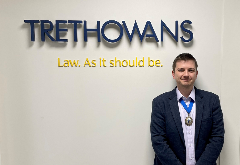 Trethowans Partner: New President of the Dorset Law Society | Trethowans
