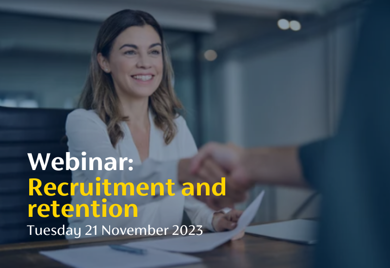 Charities Webinar | Recruitment and Retention – Good employment ...